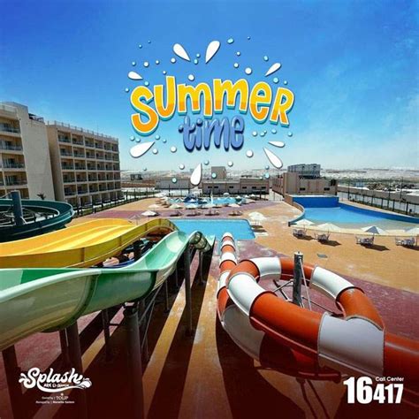 وفرها داي يوز ممتع في سبلاش أكوا بارك بفندق توليب العلمين