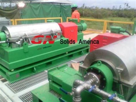 Centrífuga Decantadora De Control De Sólidos Para América Latina Gn