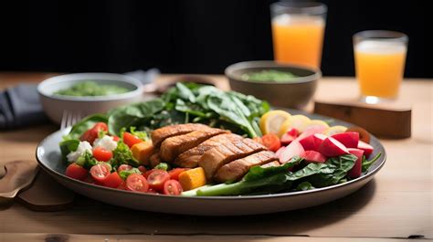 Premium Ai Image Balanced Vegan Meal Plan Ensuring Complete Nutrition