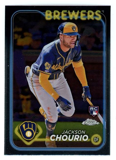 MLB Topps Chrome Jackson Chourio Rookie Walmart