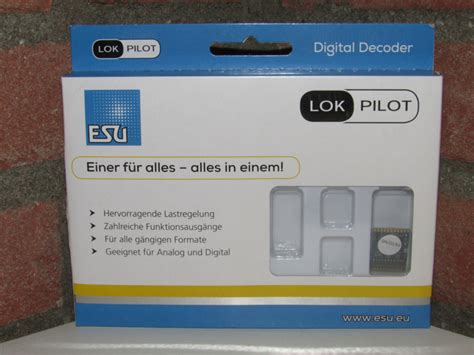 ESU Lokpilot Decoders Modeltreinhuis