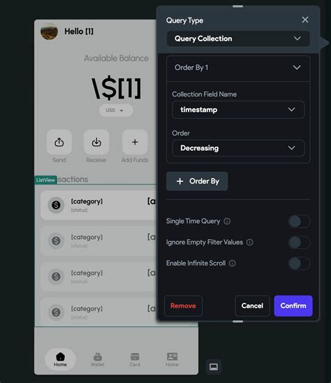 Trouble With Displaying Transaction History On Listview Widget