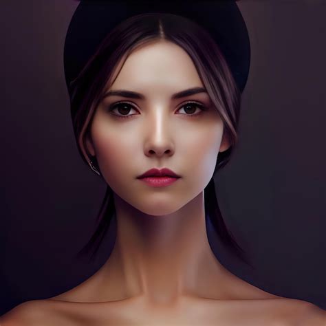 Premium Ai Image Portrait Of Beautiful Woman With Sensual Look