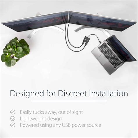 Buy Usb32hd2 Usb 30 To Dual Hdmi Adapter 1x 4k 30hz