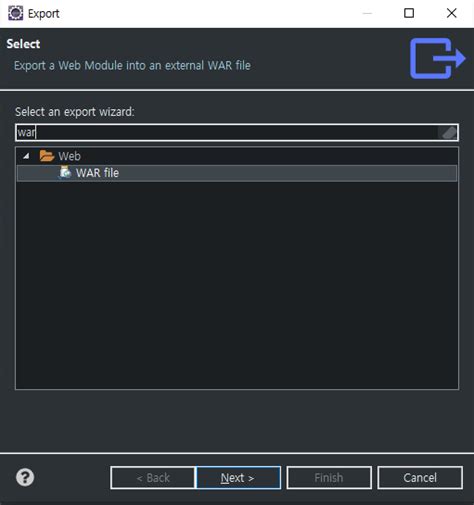Ide War Export Module Name Is Invalid