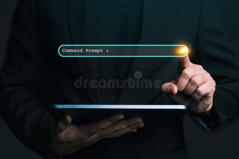 Command Prompt Ai Interface And Machine Learning Language Processing Neural Networks And