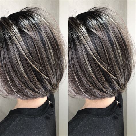 黒髪×ハイライト効果で即あか抜けを目指す！2021最新ヘアカタログ Hair