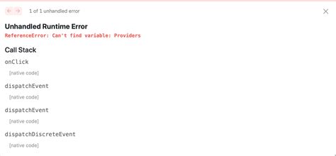 Javascript Facebook Authentication Firebase With React Js Providers