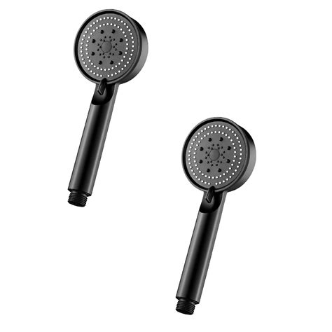 Lystmrge Shower Head 2 Pack High Pressure Handheld Shower Head 5