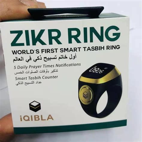 Iqibla Smart Tasbih Zikr Ring Pray With Precision