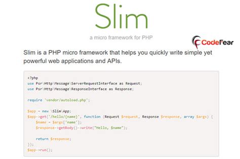 Popular And Best PHP Frameworks Of CodeFear