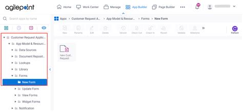Example Check Out And Open A Form Based App