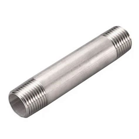 4 Inchl Stainless Steel Threaded Pipe Nipple Thread Length 15inch