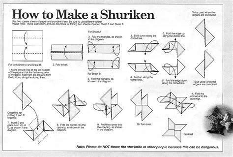 The Perfect Ideas Origami Ninja Sword Step By Step MAKE AN ORIGAMI