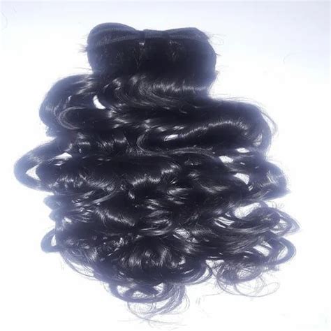 Various Types Of Machine Wefted Indian Human Hair Wavy Extension