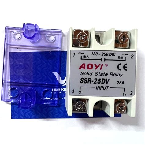 Rơ Le Bán Dẫn Scr Ssr 25dv Chính Hãng Aoyi A3h6 Công Ty Cổ Phần