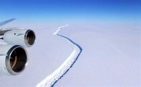 One Of The Biggest Icebergs In Recorded History Just Broke Loose From