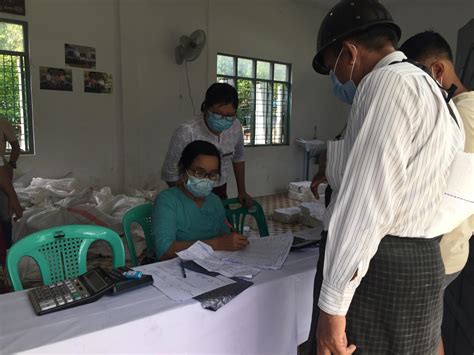 မဲရုံများတွင် အသုံးပြုမည့် ကိုဗစ် ၁၉ ရောဂါ ကြိုတင်ကာကွယ်ရေး အထောက်အကူ ပစ္စည်းများနှင့