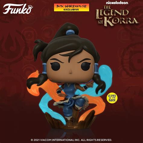 Une Pop Glow In The Dark Pour Korra Figurines Pop