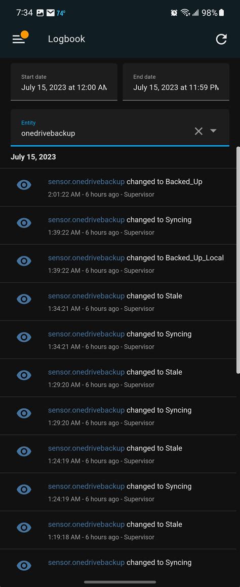 Failure Notification Daily Issue 98 Lavinir Hassio Onedrive Backup