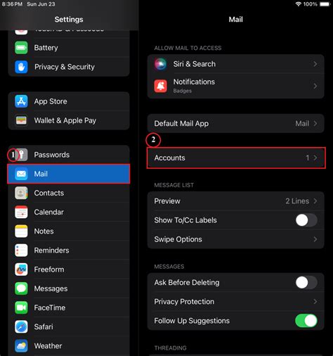 Verify Email Settings On Ios Cgi Communications