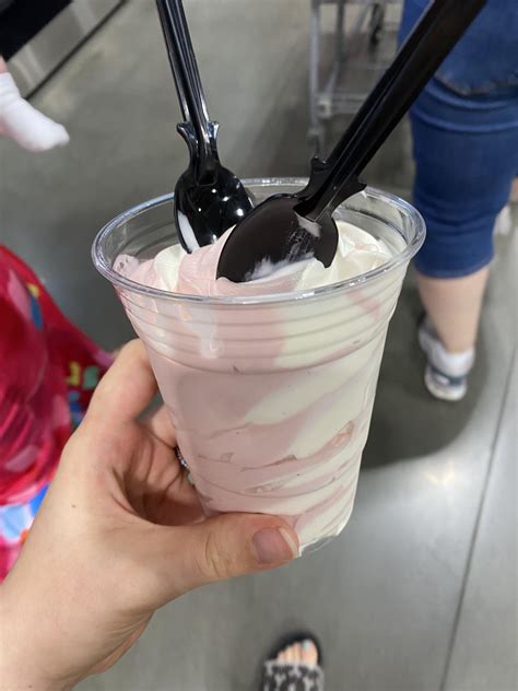 New Strawberry Soft Serve At North Spokane Costco R Costco