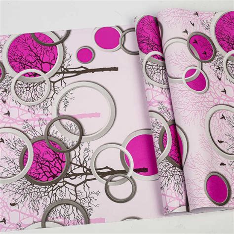Jual Wallpaper Dinding Krem Batik Polkadot Batik Bunga Serat Kayu Garis