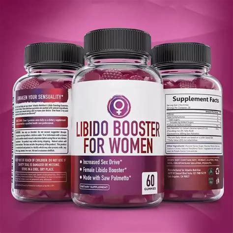 Hormone Balance Female Libido Booster Gummies 60 Chewable Gummies £8