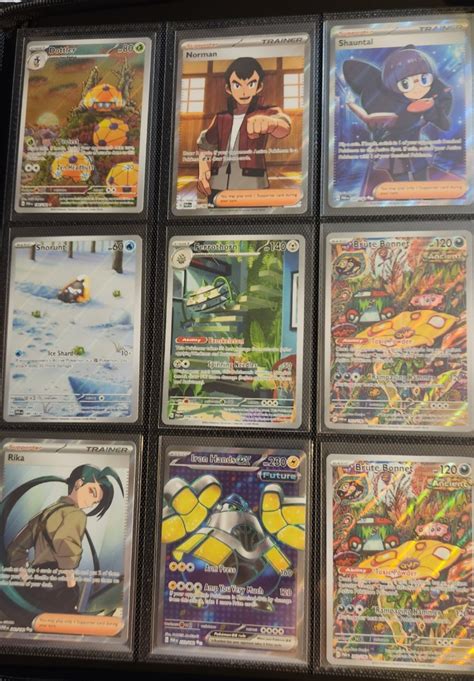 Sv04 Paradox Rift Hits Full Arts Illustration Rares Playables