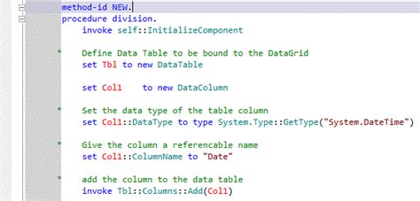 Its A Cobol World Datagrids Adonet And Cobol
