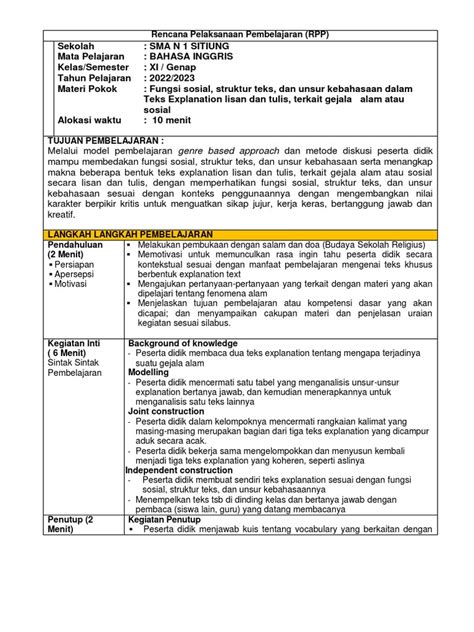 Explanation Text Pdf