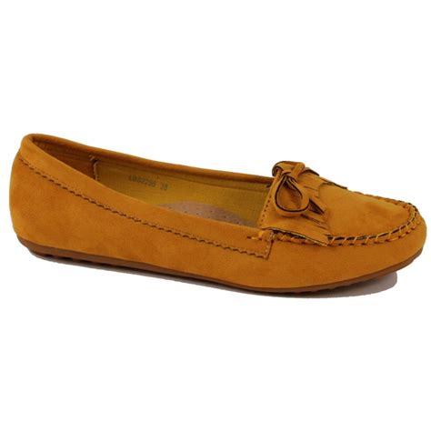 Mocassin Femme Daim Chaussure Lescahiersdalter