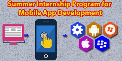 Summer Internship Program For Mobile App Development Mobile App