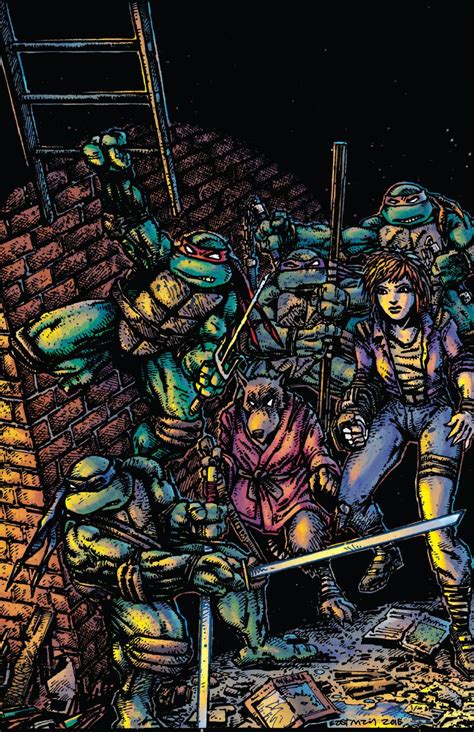 TMNT The Ultimate Comic Art Poster Book