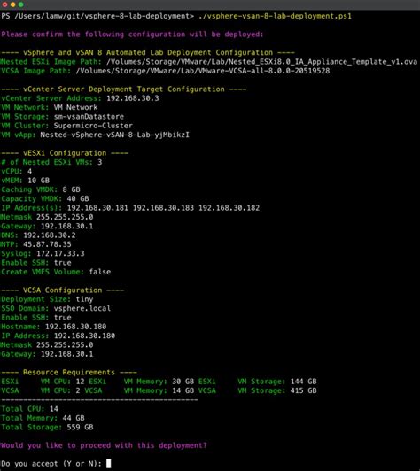 Colin Parke On Linkedin Automated Vsphere And Vsan 8 Lab Deployment Script