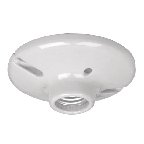 47915 Popo 18g Portalámpara De Porcelana 4 1 2 Redonda A Granel