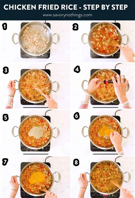 Easy Chicken Fried Rice Recipe Savory Nothings