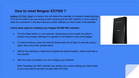 How To Reset Netgear Ex7500 Extender By Emilyblunt20 Issuu