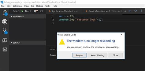Vscode Not Responding How Can I Resolve That Issue Vscode