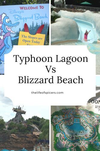 Typhoon Lagoon Vs Blizzard Beach The Life Of Spicers