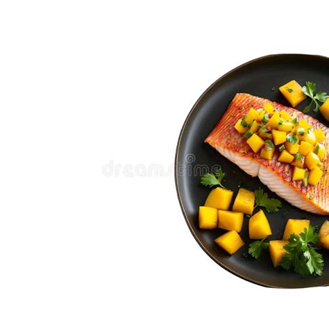 Cacerola De Filete De Pargo Rojo Con Una Piel Crujiente Y Una Carne