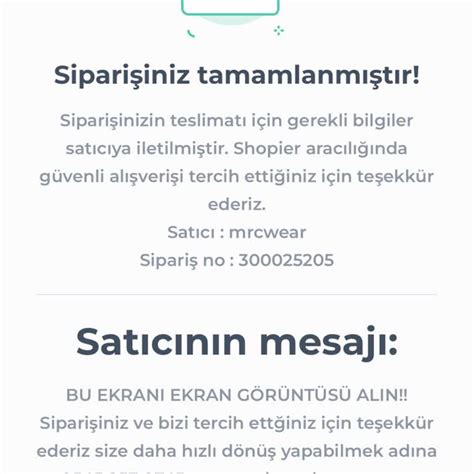 Shopier Wear Şikayetleri Şikayetvar