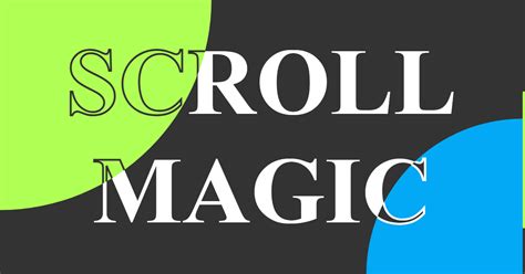 Github Killertian Magic Scroll Animation