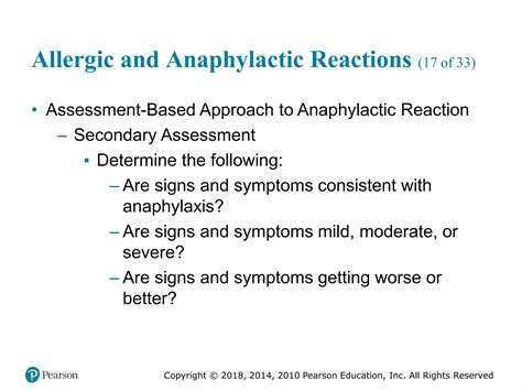 Pec11 Chap 21 Anaphylactic Reactions Ppt