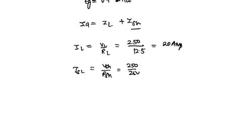 Solved An Eight Pole Dc Shunt Generator Supplies A Load Of 125 Ohm