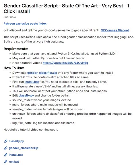 MonsterMMORPG Gender Classifier Hugging Face