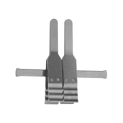 Hand Applied Approximator Clamp Flat Jaws Double Without Frame Vessel Microvascular Clamps Buy
