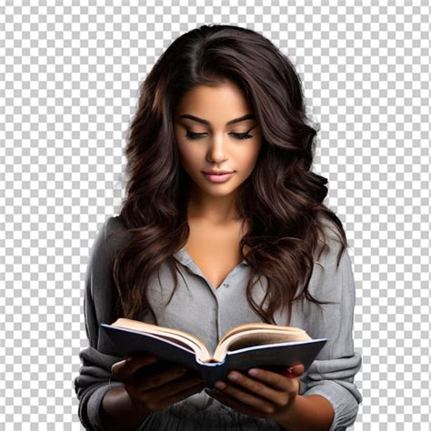 Premium Psd Girl Reading A Book