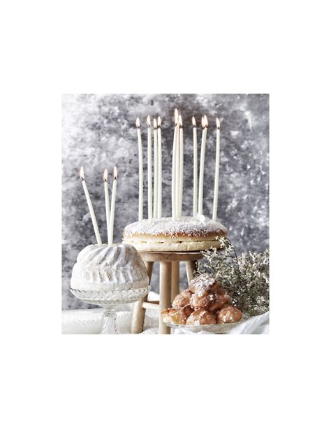 Cierge Fleuriste Blanc Ciergerie Des Prémontrés