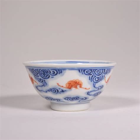 清光绪 青花矾红洪福齐天碗清光绪 青花矾红洪福齐天碗估价清光绪 青花矾红洪福齐天碗高清大图易拍全球华艺国际清瓷珍萃拍品介绍